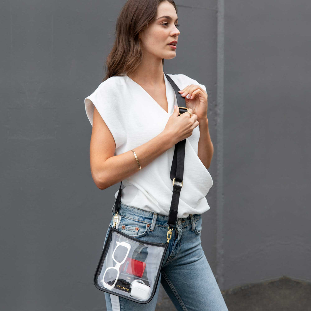 Clear Mini Crossbody | Mini Crossbody Purse - Clear Designer Bag