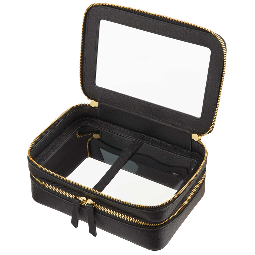 Clear Cosmetic Case | Clear Makeup Case | Extra Large Makeup Case